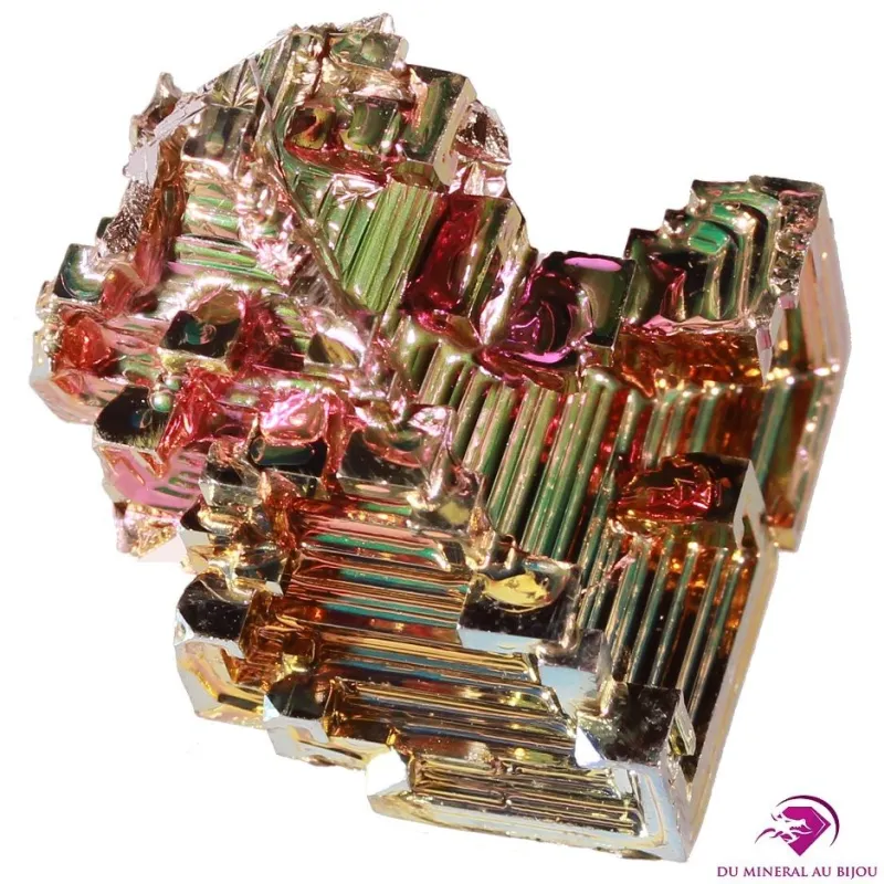 Bismuth, boutique de minéraux, cristaux de qualités
