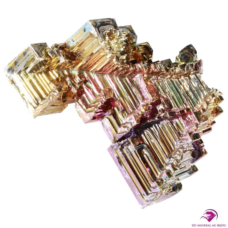 Bismuth, boutique de minéraux, cristaux de qualités