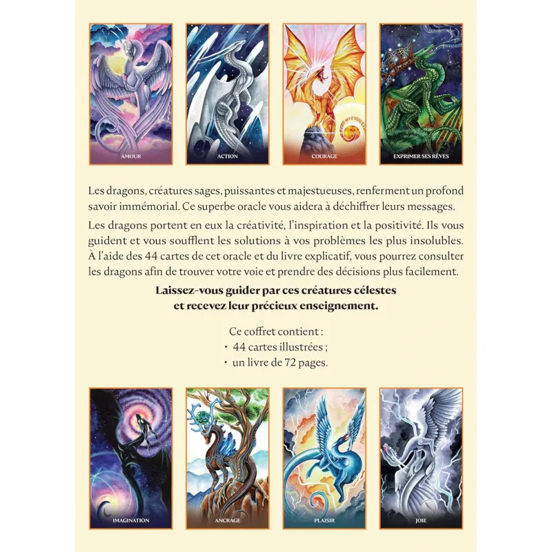 L'oracle des dragons cosmiques - Editions Médicis - Carla Morrow