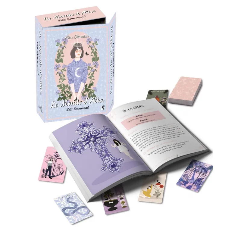 Le Monde d'Alice - Petit Lenormand - Alice Chevalier - Arcana Sacra